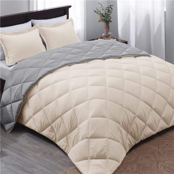 Bedding | Basic Beyond Queen Comforter Set Beige Comforter Set Queen ...
